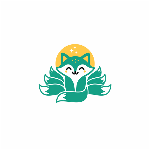 Designs | Fun flat-cartoon website mascot for AI company | Character or ...