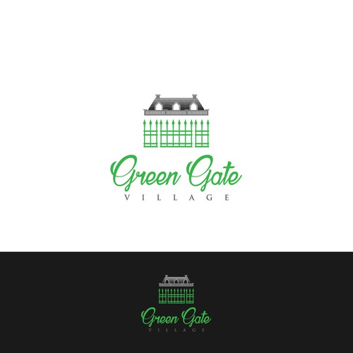 Create a classic historic logo for Green Gate Village | Logo design contest
