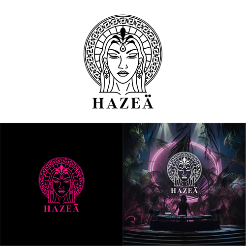 Designs | Mermaid Siren, full moon, Sea shell, water, music, Dj board ...