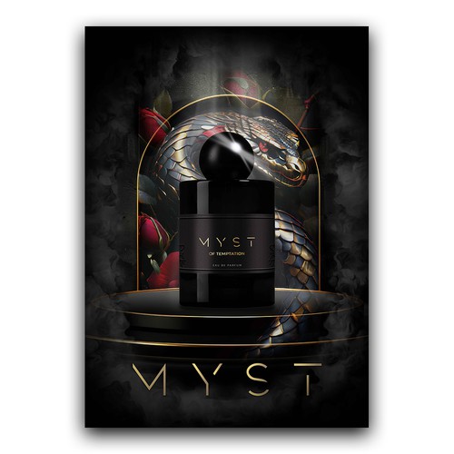 Designs | MYST luxury fragrance poster (follow-up's very likely ...