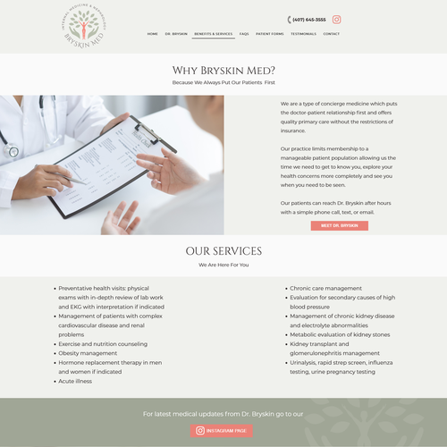 Doctor websites - 47+ Best Doctor Web Design Ideas 2024 | 99designs