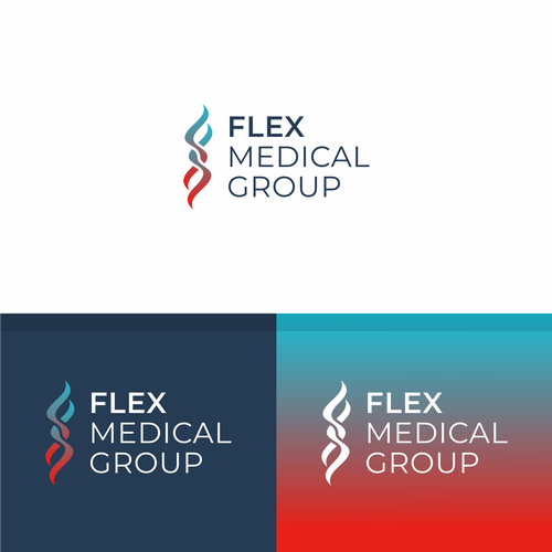 Designs | Design sleek and modern logo for an Flex Medical Group | Logo ...