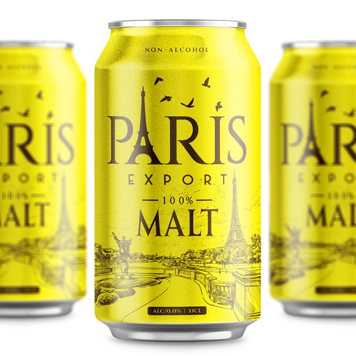 Designs | PUR MALT 33CL CAN DRINK | Product label contest