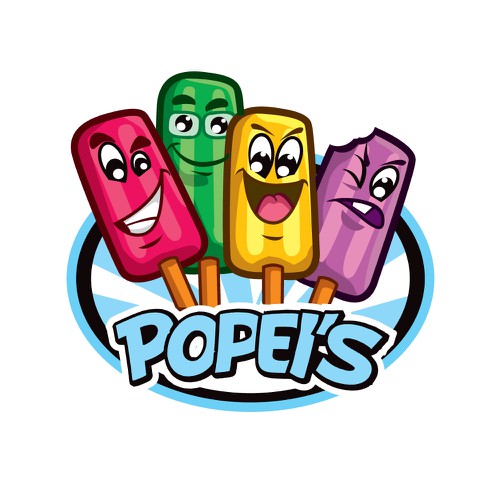 Create a child-friendly logo for ice popsicles | Logo design contest