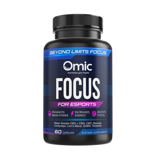 Designs | Video Gamer Supplement Label Design | Product label contest