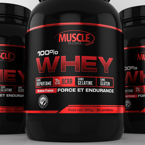 MUSCLE DESIGNER NUTRITION - Label design | Product label contest