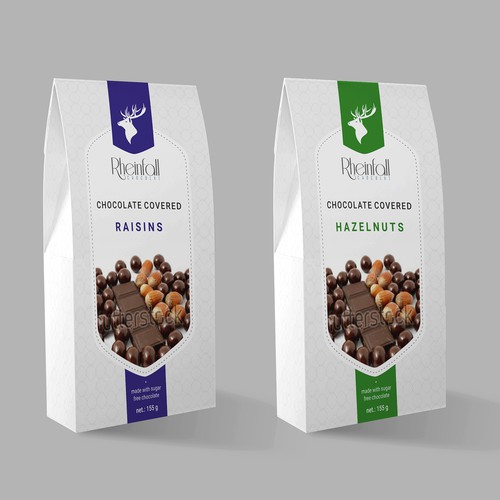 Distinguished packaging for Chocolate Covered Hazelnuts | Product ...