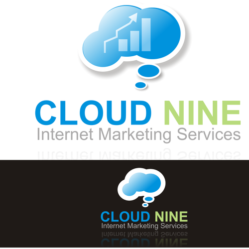 Company Logo for Cloud Nine Internet Marketing, Inc. | Logo design contest