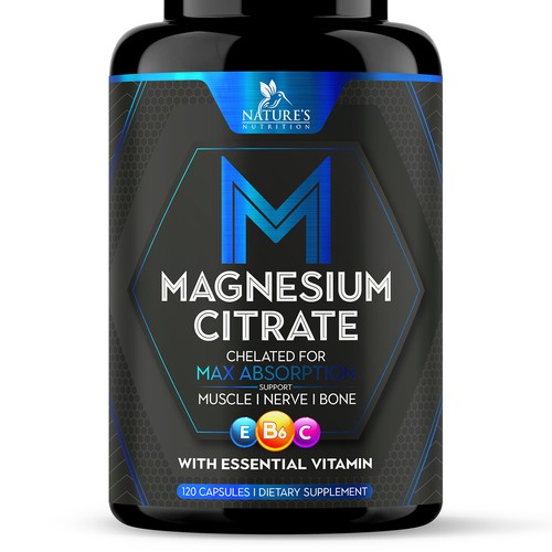 Designs | Premium Magnesium Citrate Design needed for Nature's ...