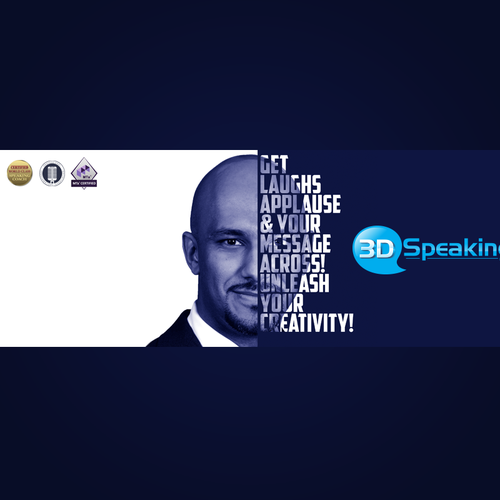 3D Speaking Facebook Cover | Facebook cover contest