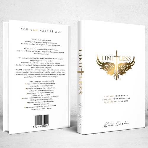 Limitless - Book Cover - Clean, Modern, Minimalistic | Book cover contest