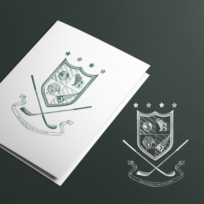 Fun Family Crest illustration | Illustration or graphics contest
