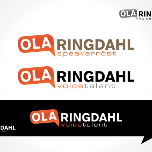 Logo for professional voicetalent (voiceover) | Logo design contest