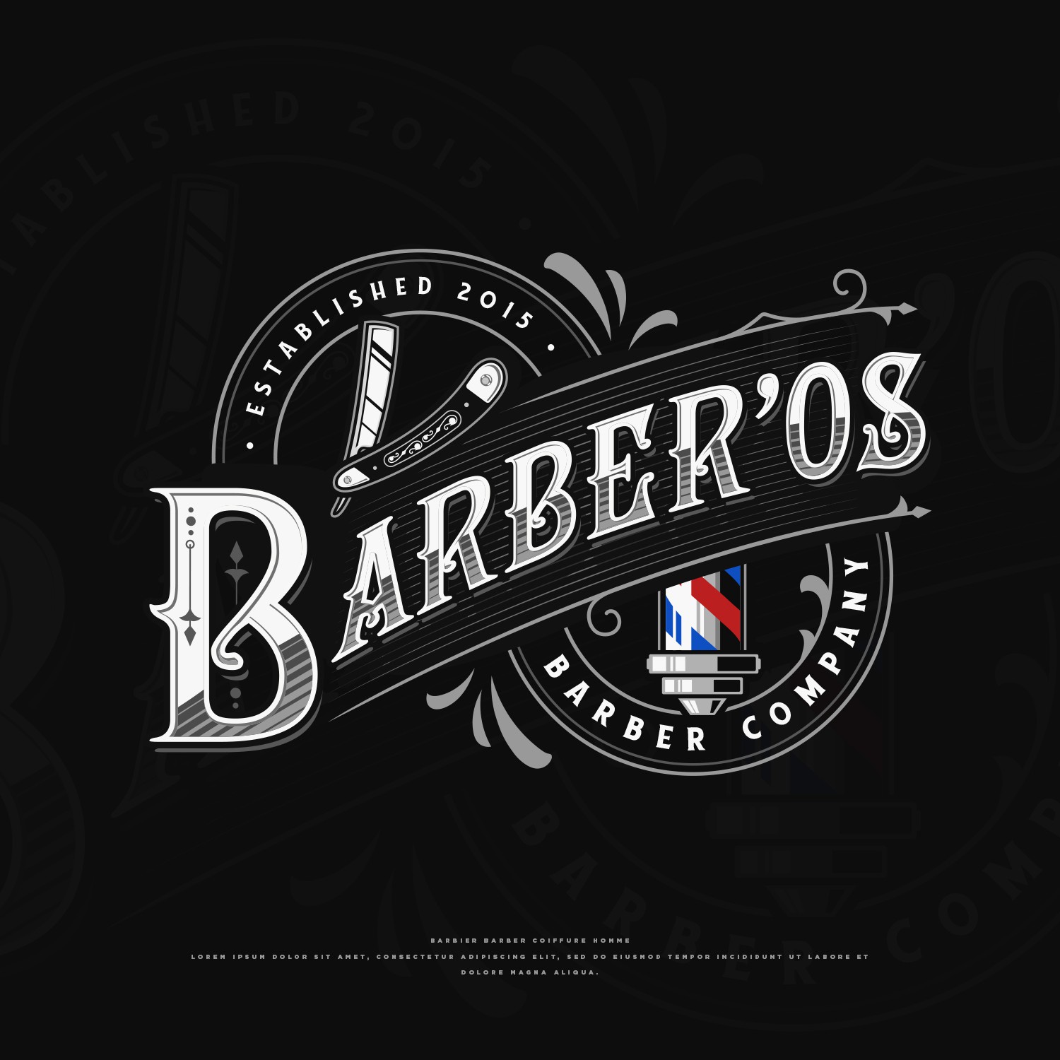 Barber Logos - Free Barber Logo Ideas, Design & Templates