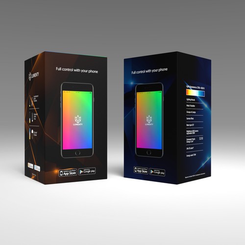 Designs | We need to create a sophisticated package for smart lamps ...