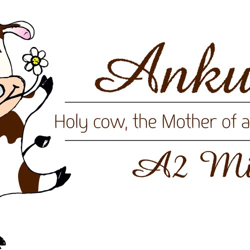New logo wanted for ANKUSH & A2 Milk | Logo design contest