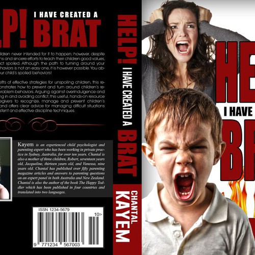 Designs | Create a capturing book cover for "Help! I've Created a Brat ...