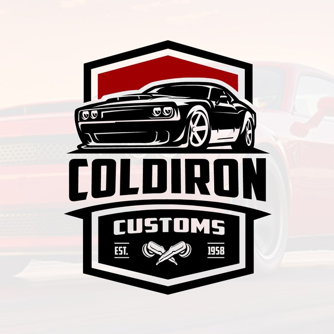"Create a Hot Rod logo for COLDIRON CUSTOMS" | Logo design contest