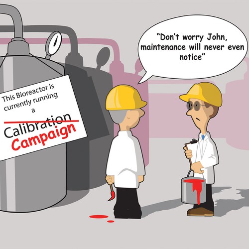 Simple colored cartoon of a guy painting a sign! | Other art or ...