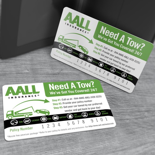 Roadside Membership ID Card | Postcard, flyer or print contest