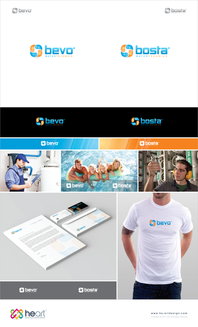 Design for us a logo and businesscard for Bosta and one with Bevo ...