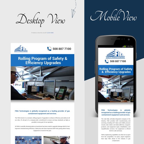 Designs | FIBA email newsletter and case study | Email contest