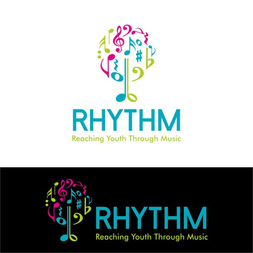 RHYTHM - Reaching Youth Through Music Logo | Logo design contest