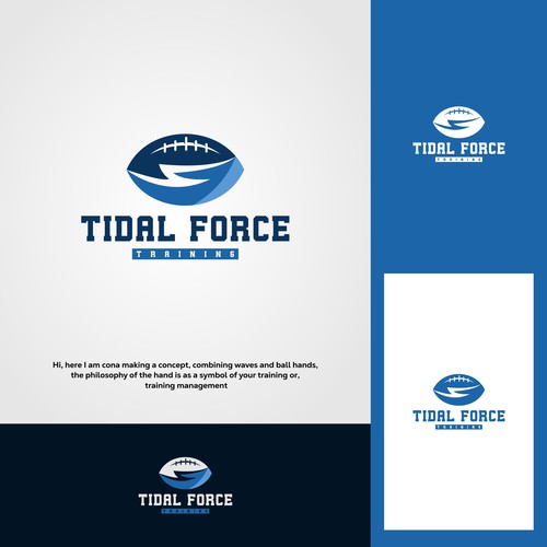 Designs | Football training logo that translates well to apparel | Logo ...