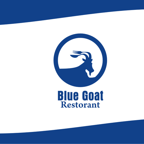 Restaurant Logo The Blue Goat | Logo design contest