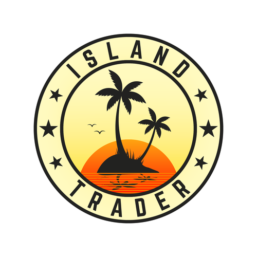 Island Trader beach shop needs a tropical themed logo | Logo design contest