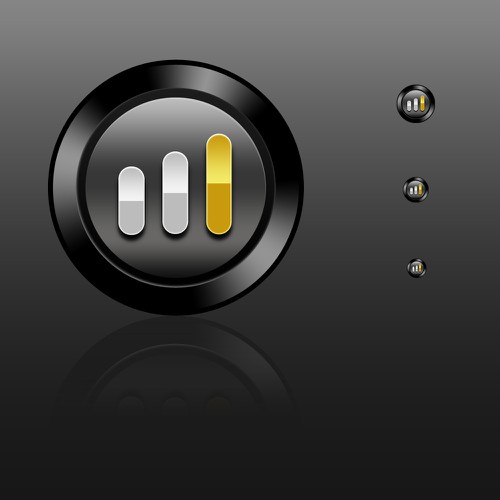 Android Launcher Icon for Gold price widget | Button or icon contest