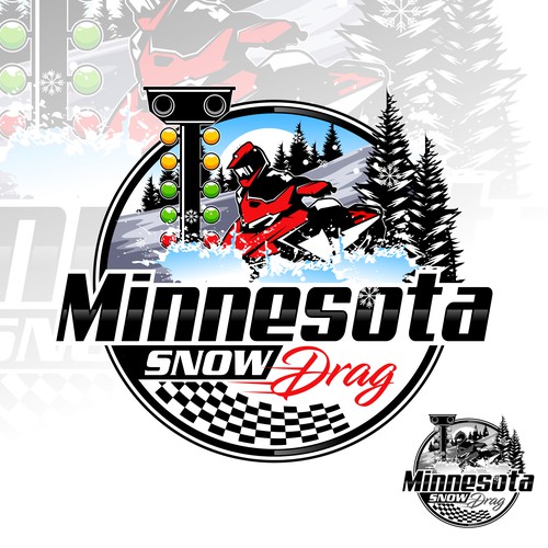 Designs | We need bad ass logo for our snowmobile racing tour! | Logo ...