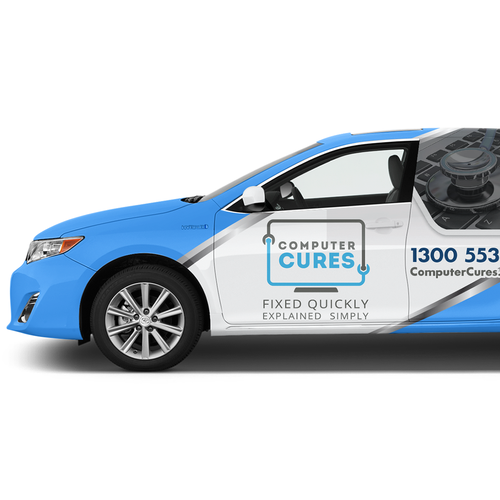 Design a world class Car Wrap for Computer Repair and IT Support ...
