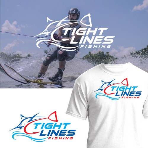 Designs | Tight Lines Fishing Team Logo | Logo design contest