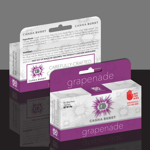 Designs | C4 Canna Burst Packaging Design | Product packaging contest