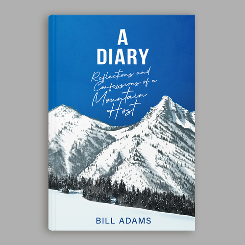 Designs | Book Cover Design for a book about skiing at Jackson Hole ...