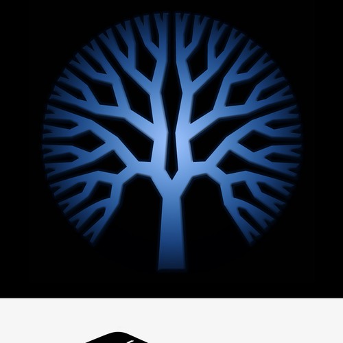 Blue Binary Tree iPhone 6 Wallpaper | Logo design contest