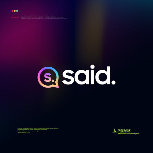 Designs | “said.” Global chat application | Logo design contest