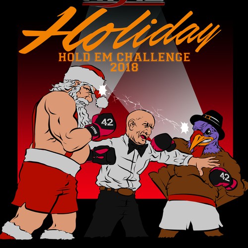 Turkey vs Santa Boxing Match T-shirt | T-shirt contest