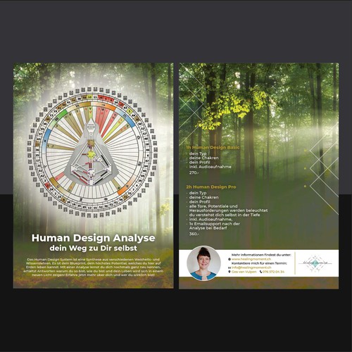 Designs | Human Design System Analyse- spiritueller Flyer für ...