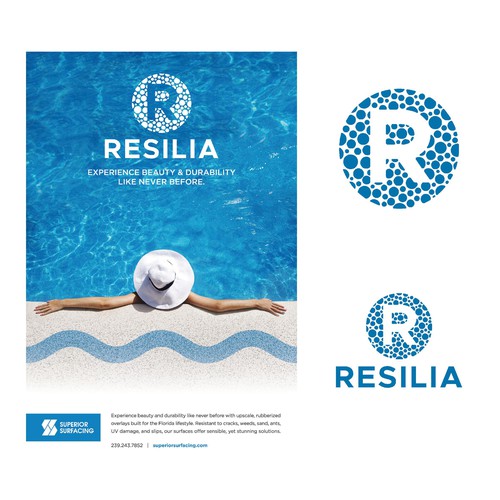 Designs | Logo for Luxury Pool Deck Flooring System | Logo design contest