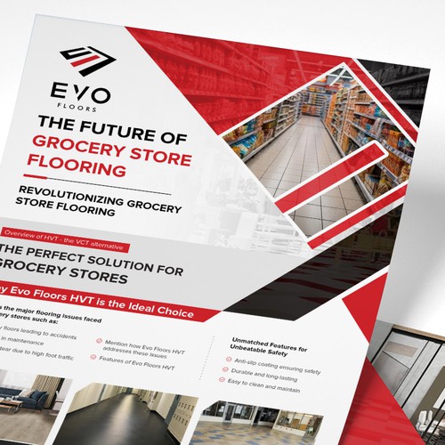 Designs | Grocery Store Flooring Flyer | Postcard, flyer or print contest