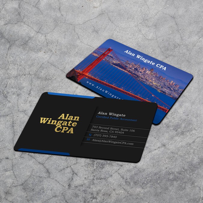 CPA need a card and letterhead | Business card contest
