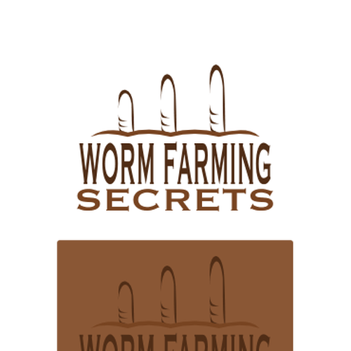 Worm Farming Secrets Logo $200 prize | Logo design contest