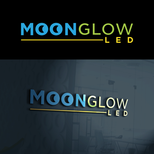 MoonGlow LED Logo Design | Logo design contest