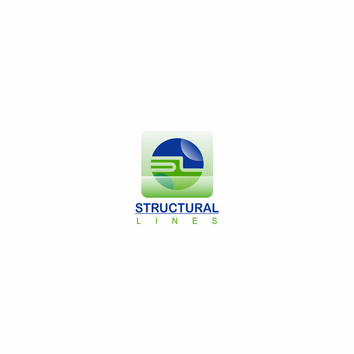 Structural Lines utility pole inspection app logo | Logo design contest