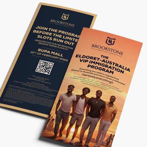 Designs | Design Trifold Pamphlet for Premium Education/Immigration ...