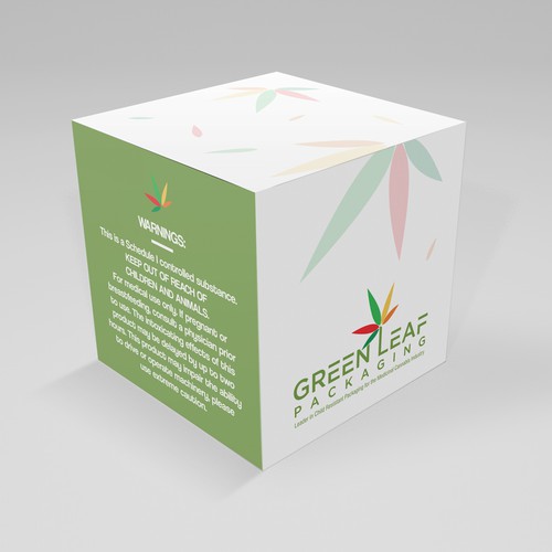 Custom Packaging for Green Leaf Packaging | Product packaging contest