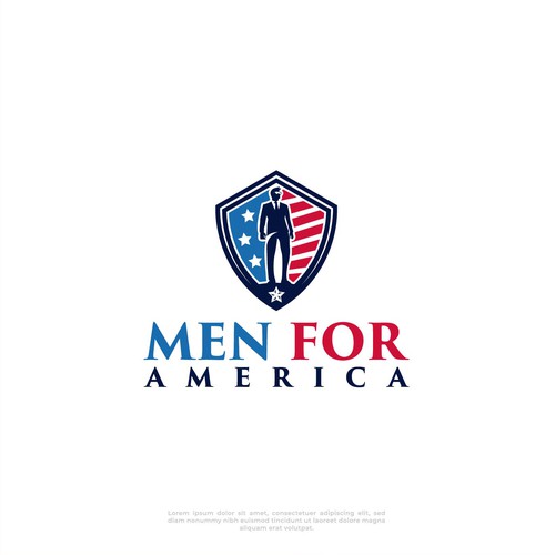 Designs | Men For America - Logo for Non Profit Patriotic mens group ...