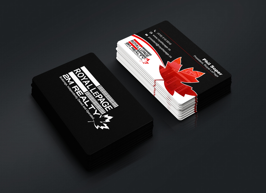 Royal LePage 2M Card | Business card contest